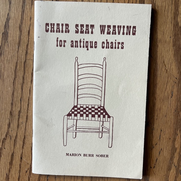 Unbranded | Other | Book How To Chair Seat Weaving For Antique Chairs ...